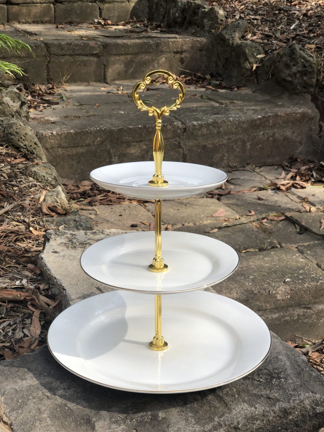 3 Tiered High Tea Stand - Little Mouse Tea House